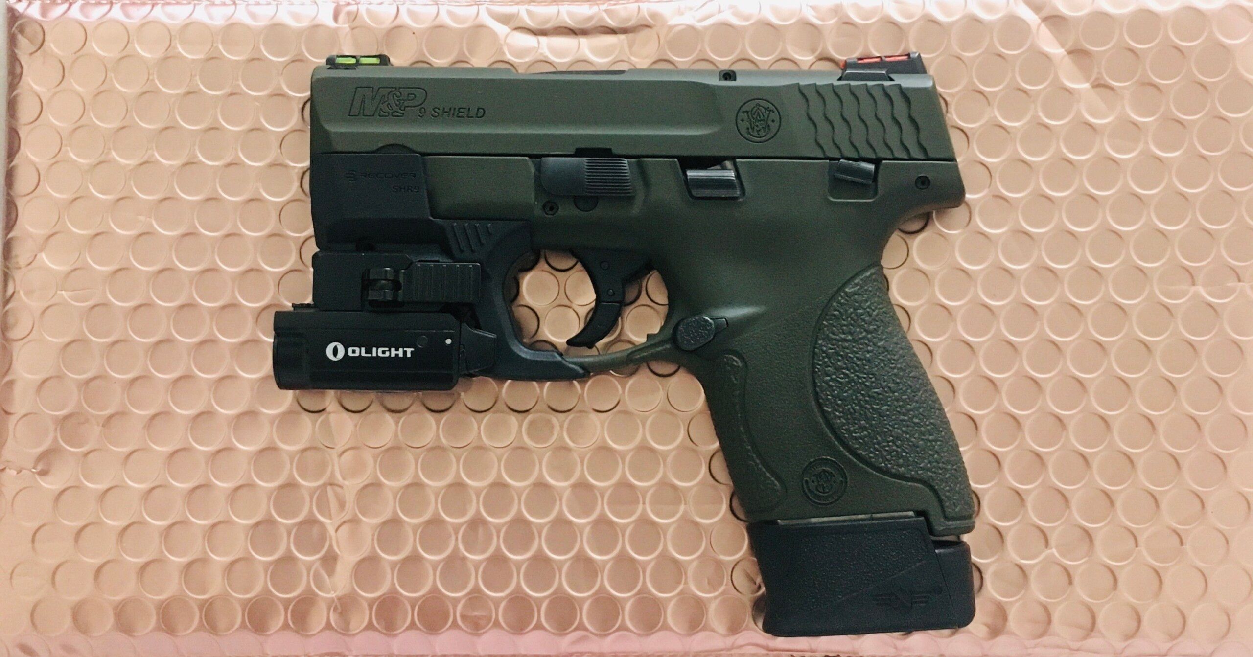 SHR9 Rail Adapter For The Smith and Wesson Shield (Including Shield ...