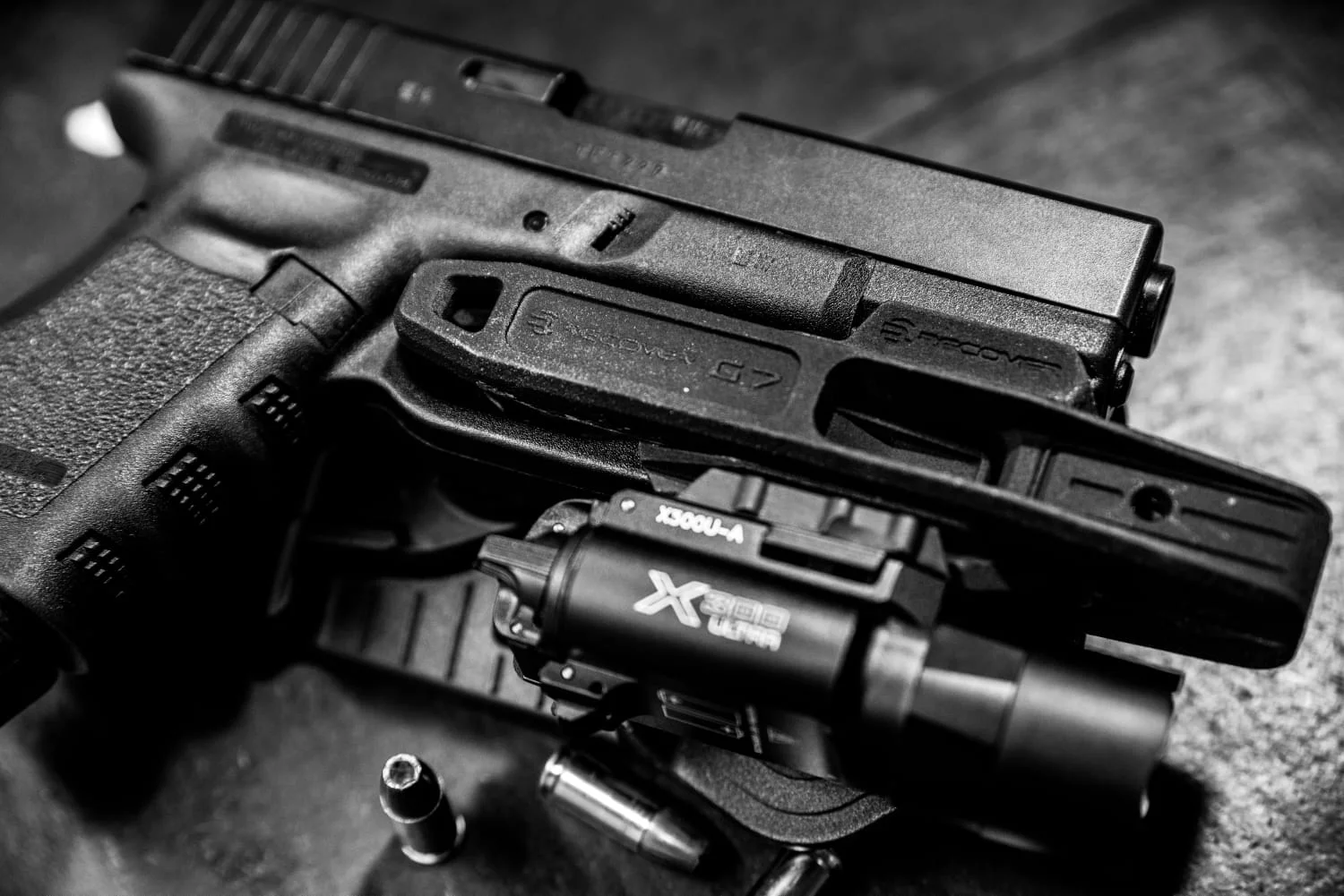 G7 OWB Holster for all Double Stack Glock, P80, Smith & Wesson ...