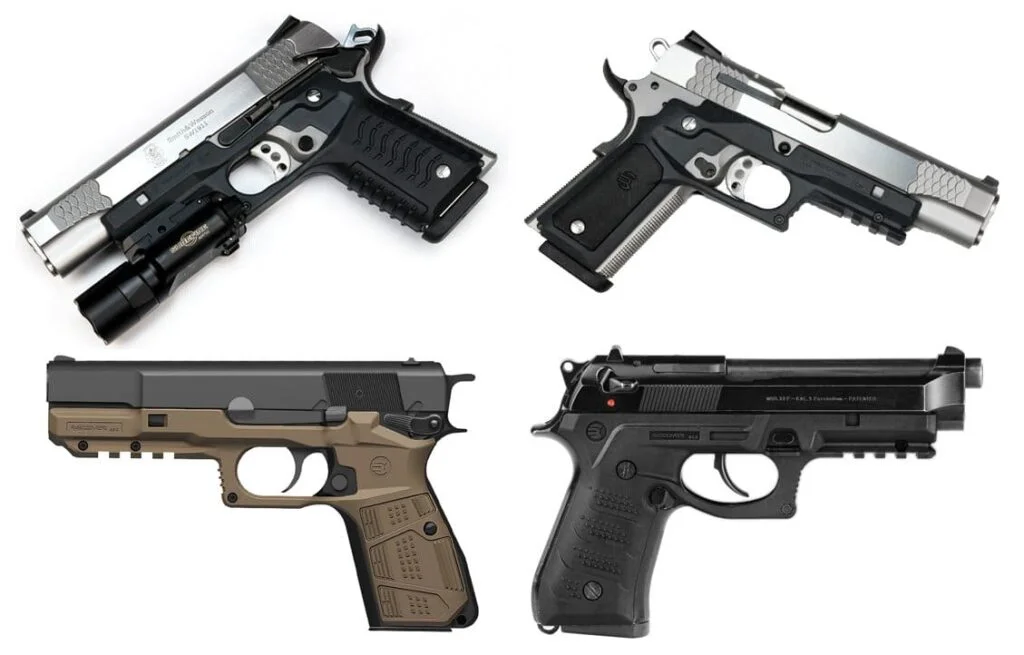 Grip and Rail Systems for 1911, Beretta, & Hi-Power - Recover Tactical