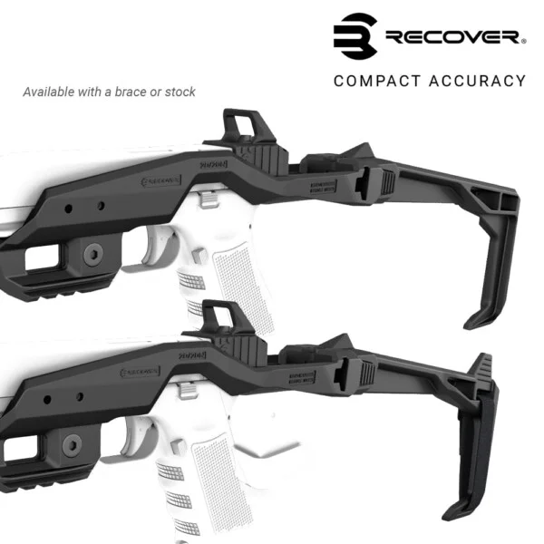 Pistol Brace Stabilizer Kit for Glock | Recover Tactical 20/20N