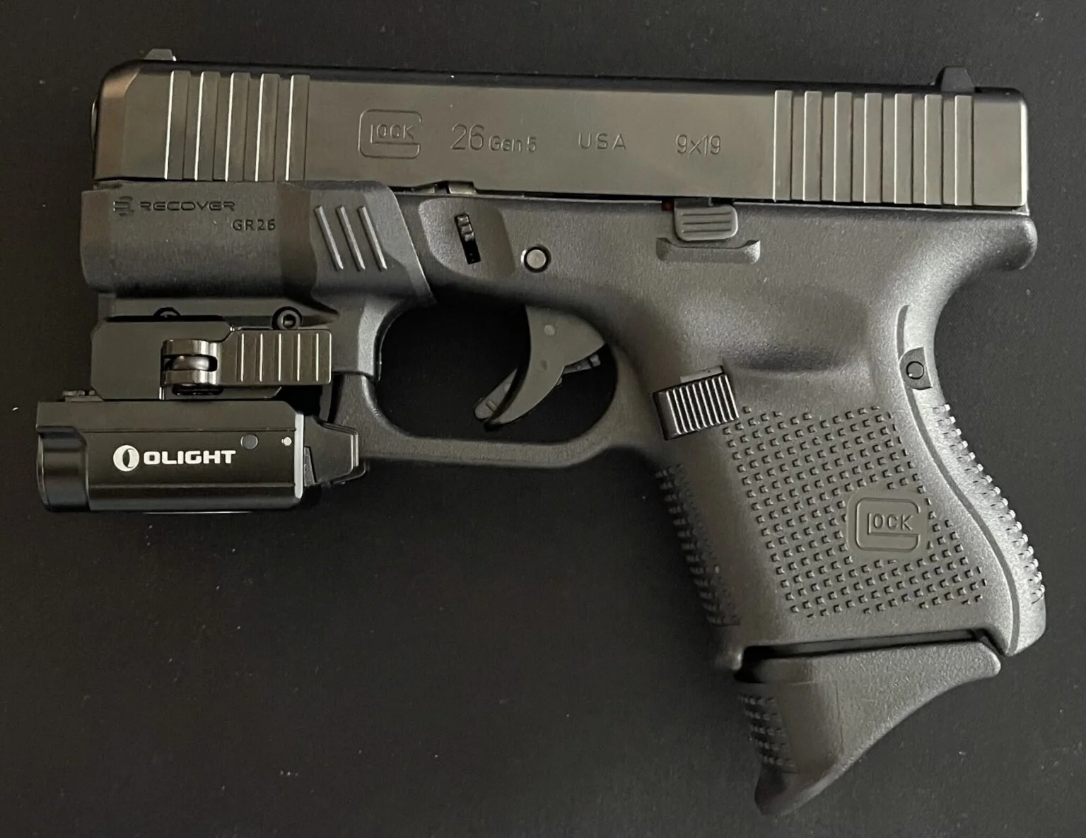 GR26 Rail Adapter For The Glock 26, 27 and 33 - GR26 Rail Adapter For ...