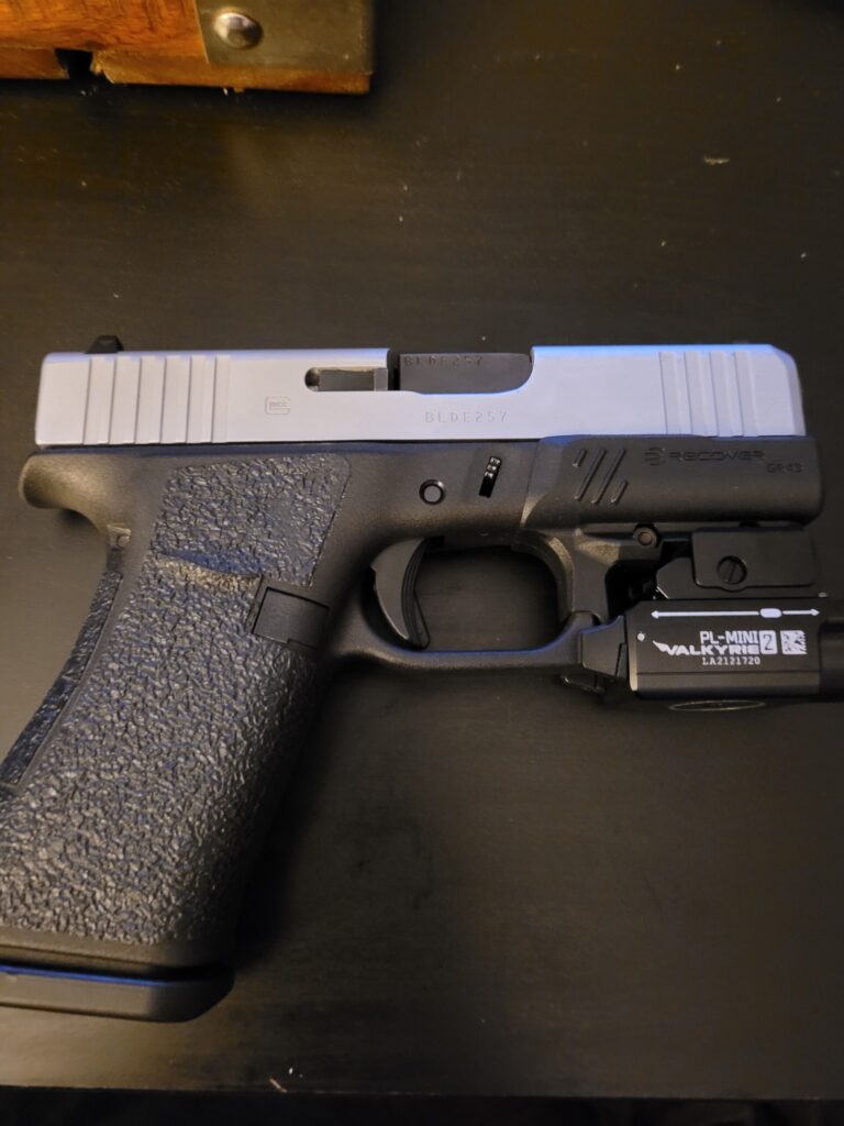 Olight PL-MINI 2 Valkyrie – Glock 43 Weapon Light for Rail Mounts