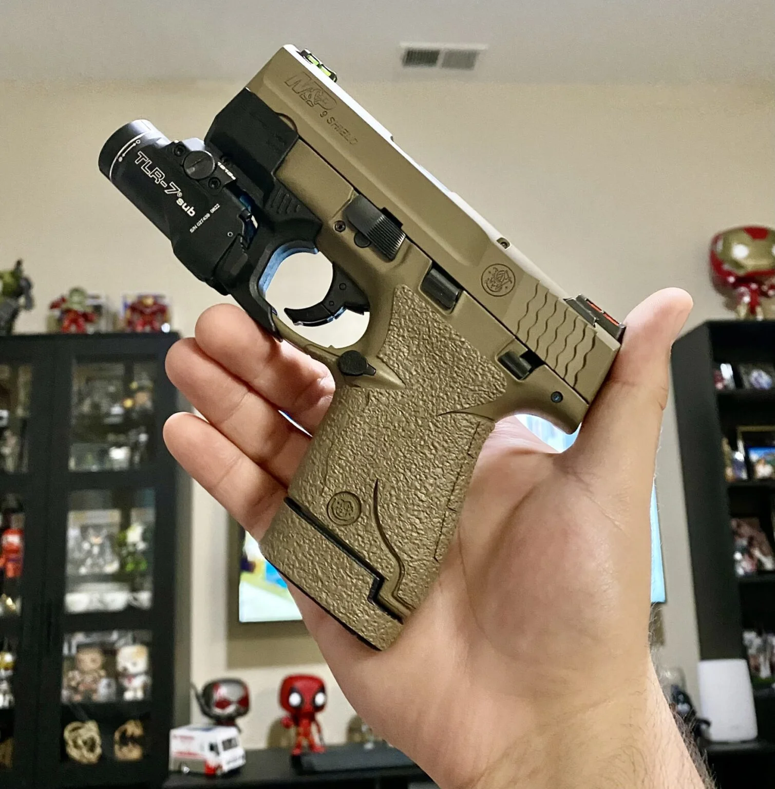 SHR9 Rail Adapter For The Smith and Wesson Shield (Including Shield ...