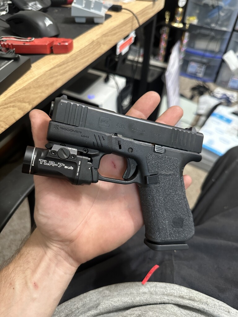 Rail Adapter For Glock 43 43X and 48