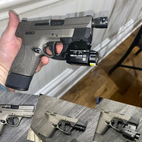 SHR9 Rail Adapter For The Smith and Wesson Shield (Including Shield ...