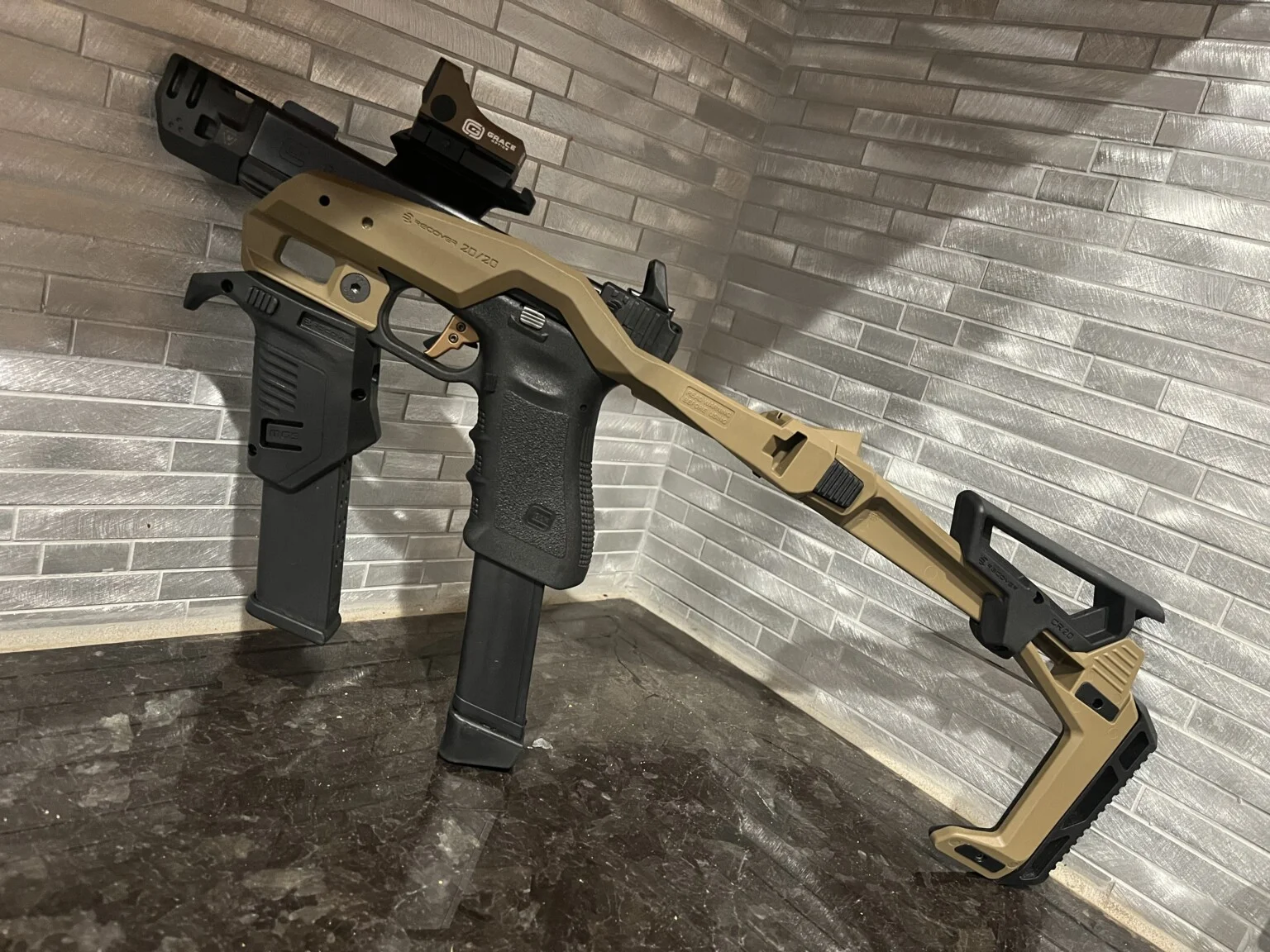 MG9 Angled Mag Pouch For Glock Magazines - MG9 Angled Mag Pouch For ...