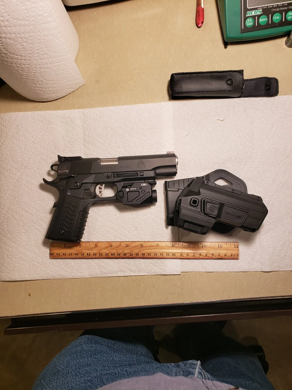 Grip and Rail System for 1911 (Picatinny Rail Adapter)