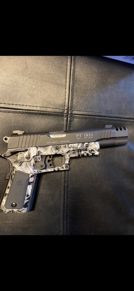 Grip and Rail System for 1911 (Picatinny Rail Adapter)