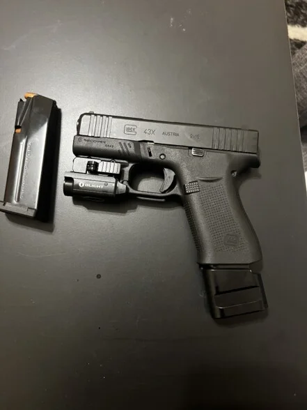 Rail Adapter For Glock 43 43X and 48