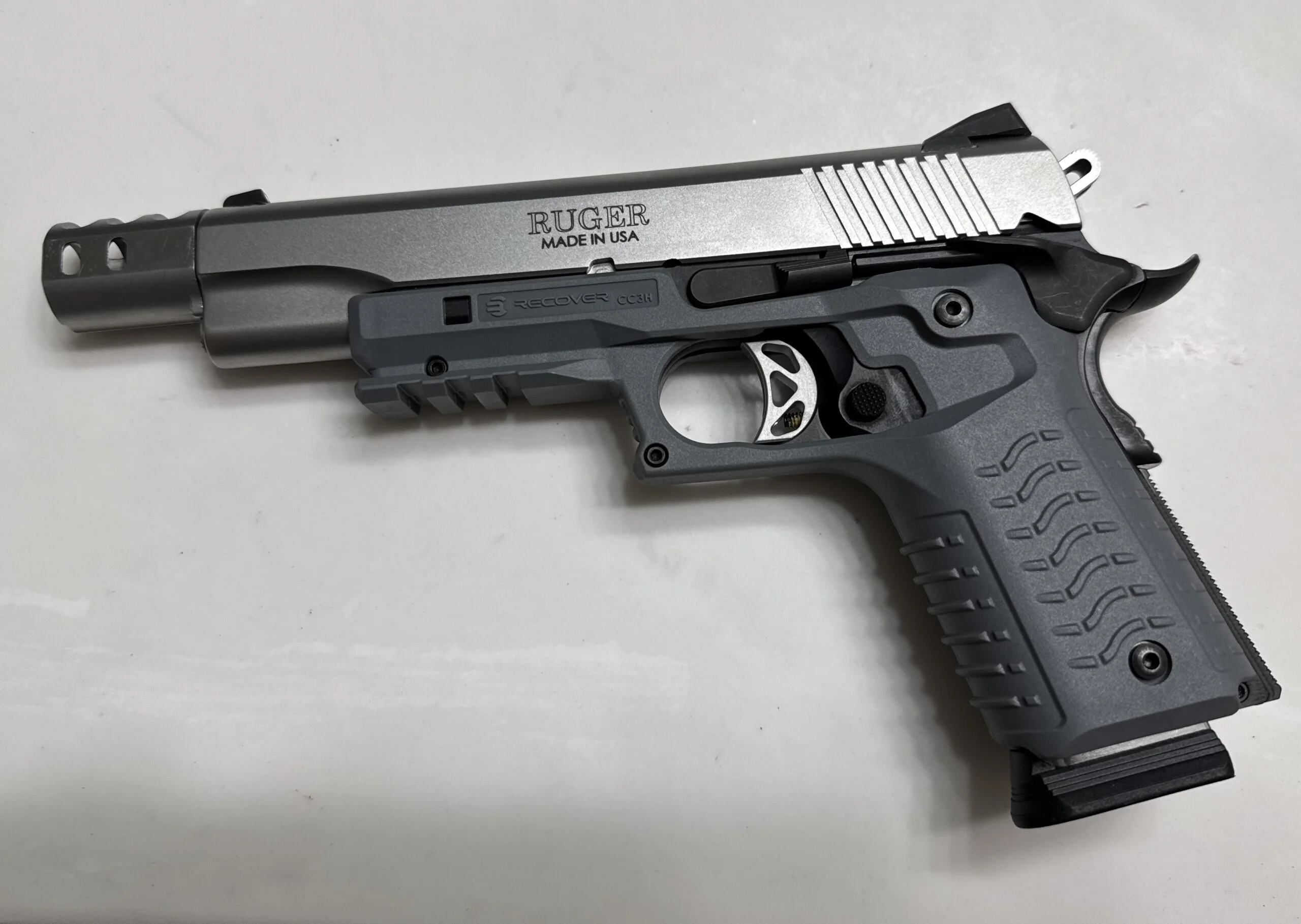 Grip and Rail System for 1911 (Picatinny Rail Adapter)