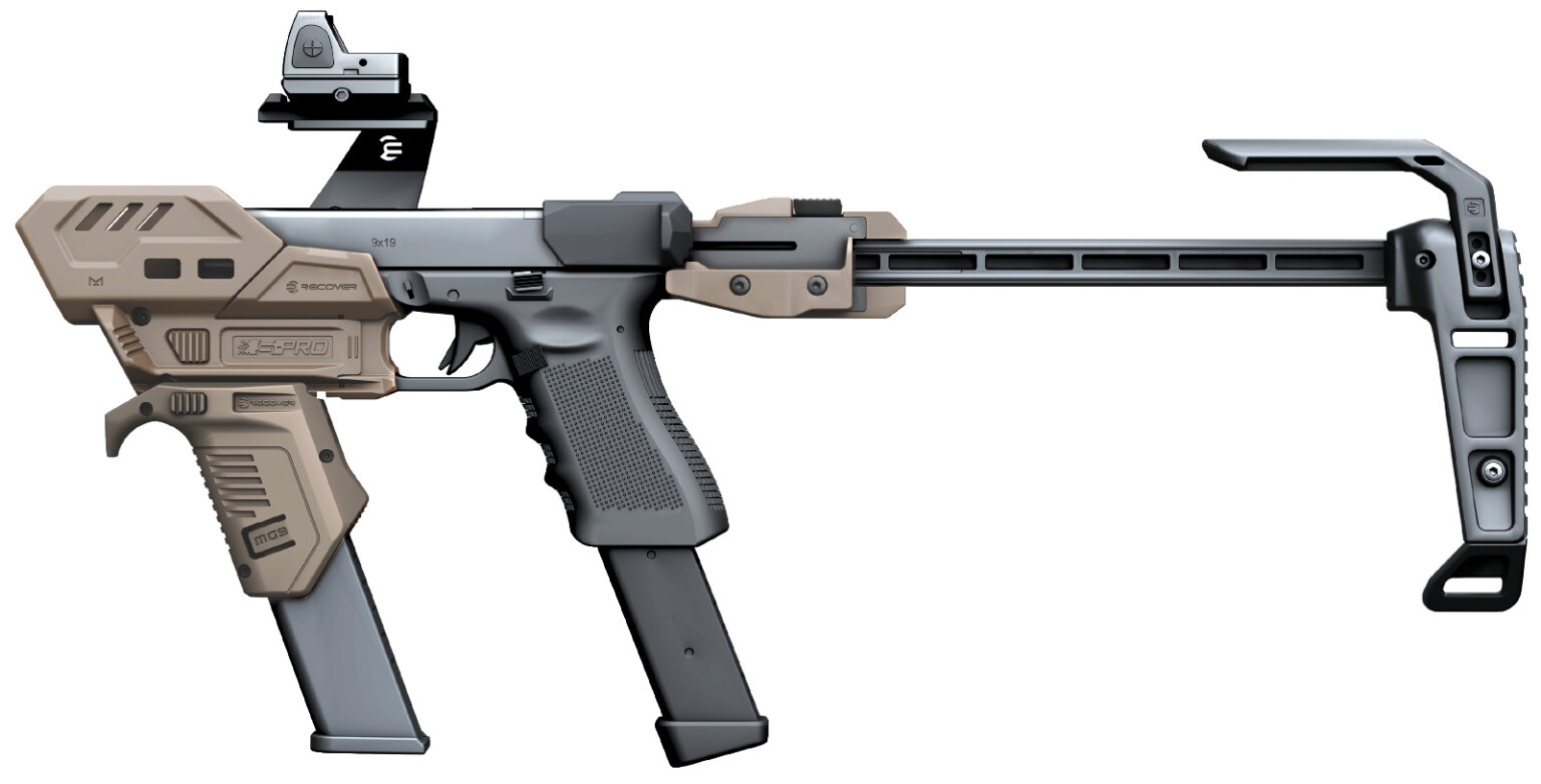 S-PRO Pistol Stabilizer Conversion Kit | Recover Tactical