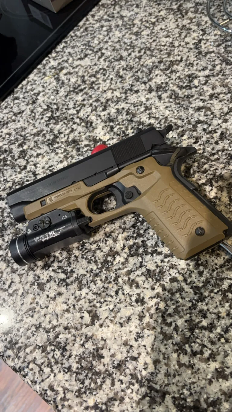 Grip and Rail System for 1911 (Picatinny Rail Adapter)