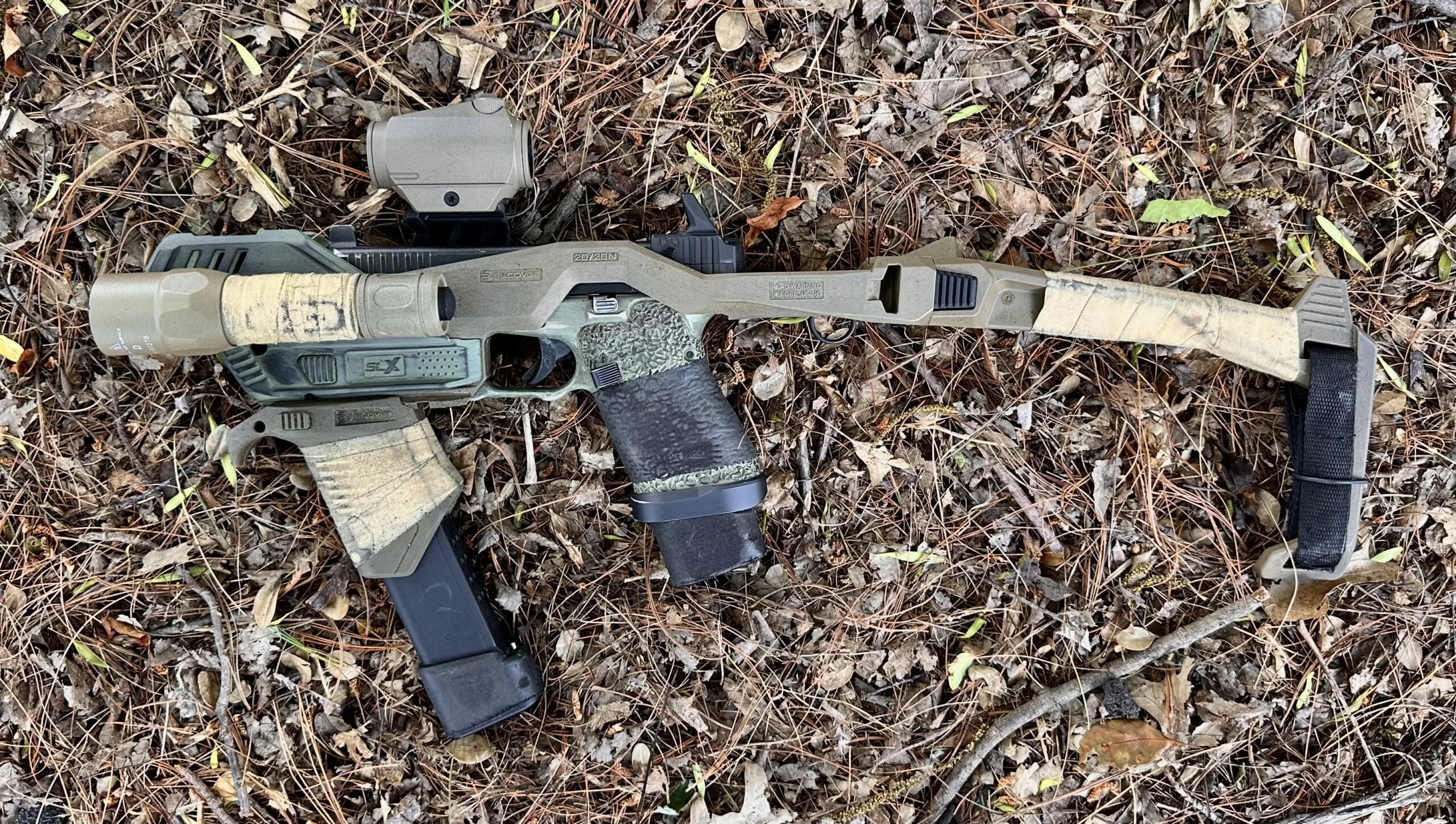 SLX Front Shroud w/ MLOK for Recover 20/20 Series Stabilizer Kits - SLX ...