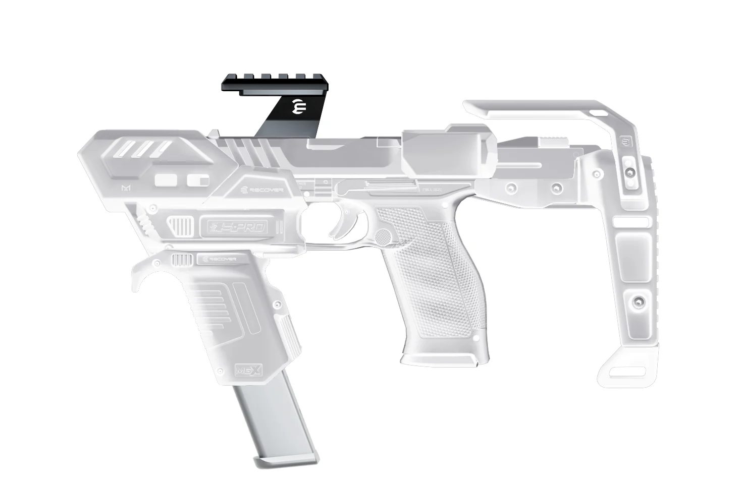 S-PRO Upper Rail (High & Low Profile)