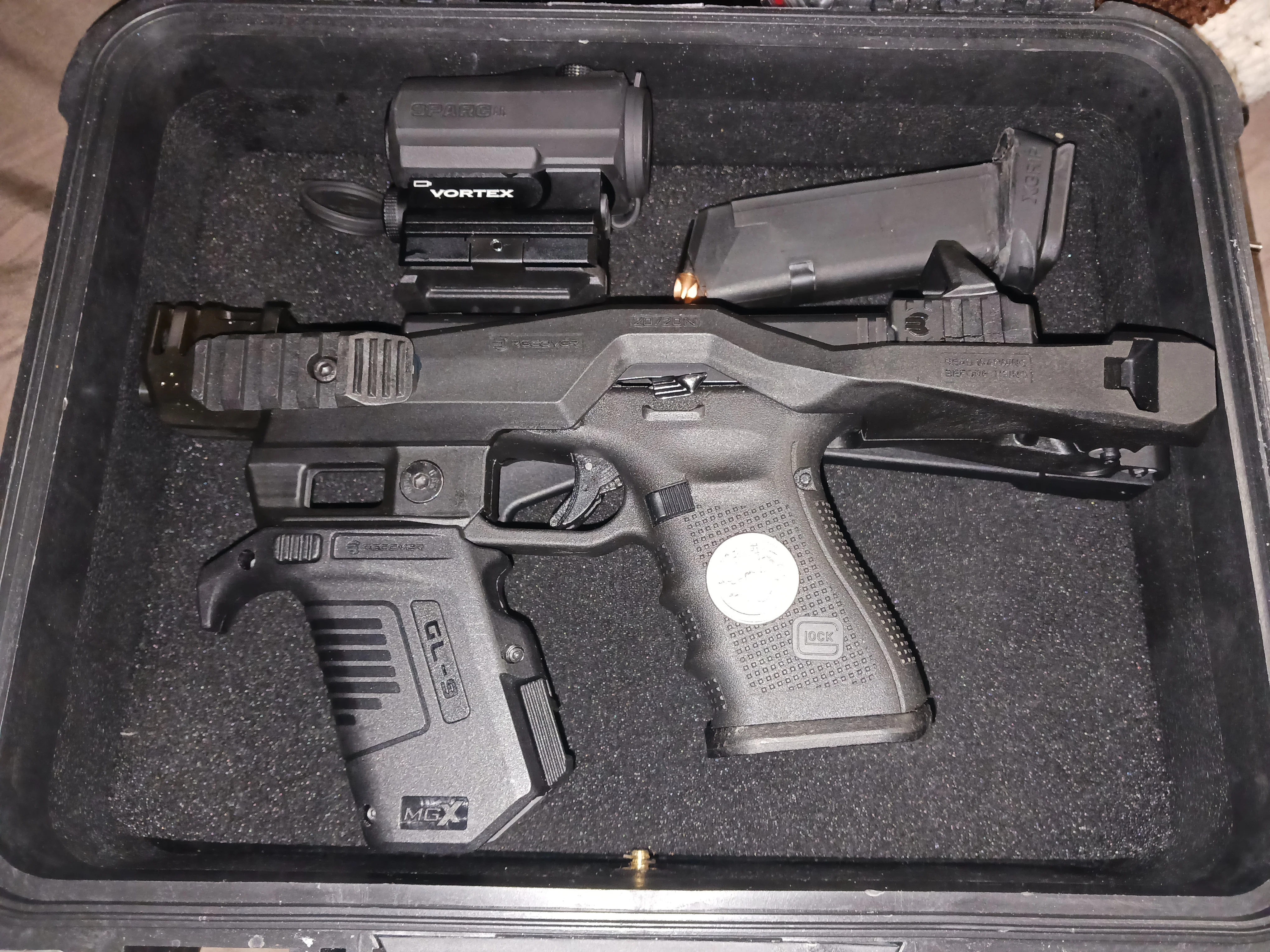 Pistol Brace Stabilizer Kit for Glock | Recover Tactical 20/20N