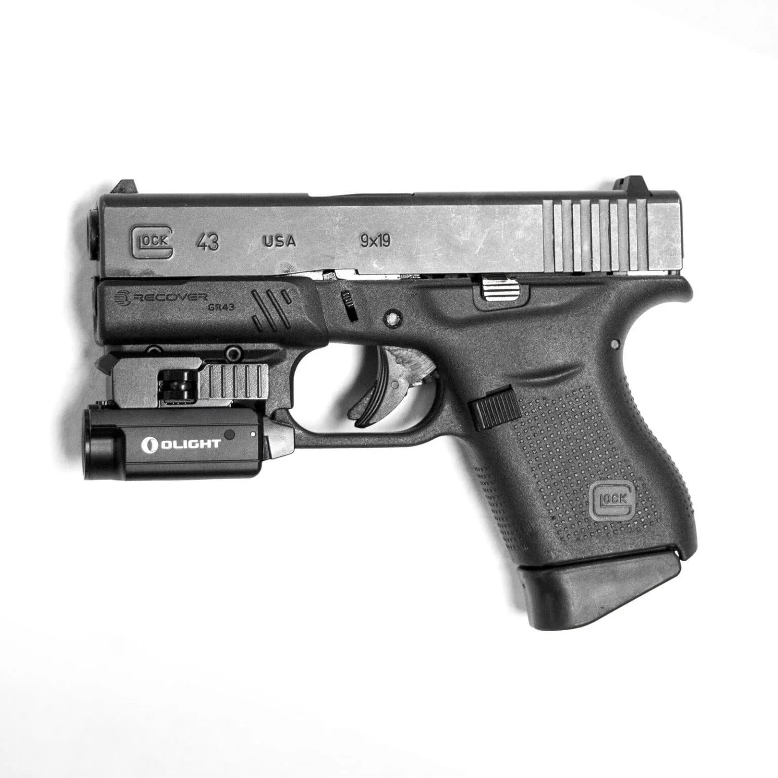 Rail Adapter For Glock 43 43X and 48